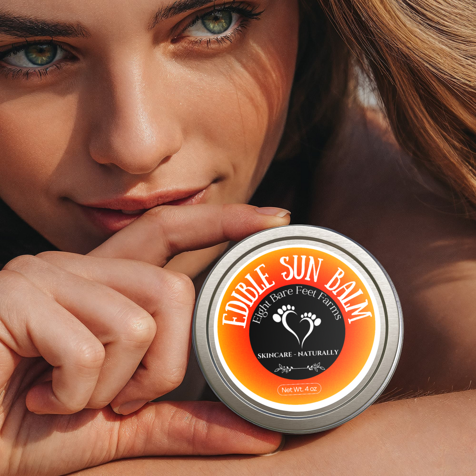Edible Sun Balm? Your Skin’s Sunny Sidekick – Eight Bare Feet Natural ...
